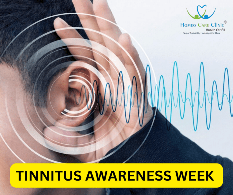 TINNITUS AWARENESS WEEK - Homeo Care Clinic